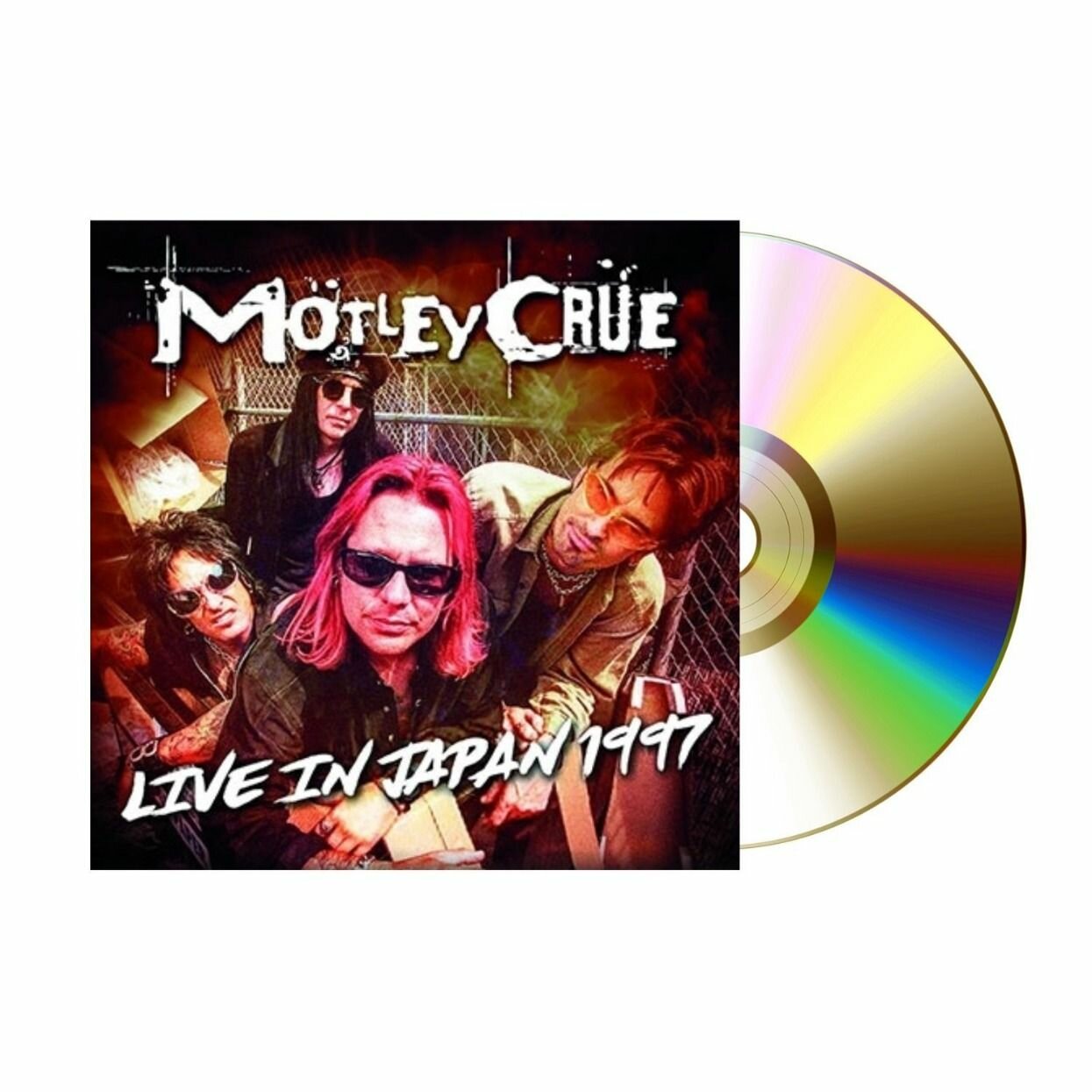 Музыка CD Motley Crue - Live In Japan 1997, OBI Strip w/ Inlay Card, New