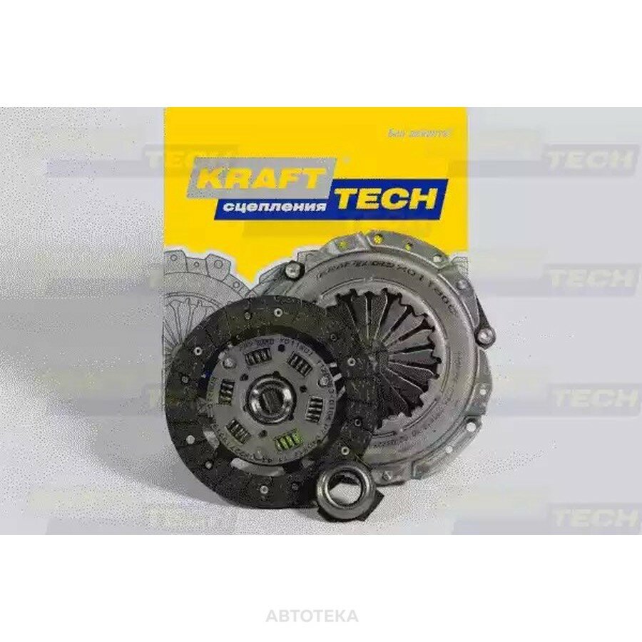 Комплект сцепления KRAFTTECH W02180I RE Logan, Clio, Kangoo 1,4л 8V;