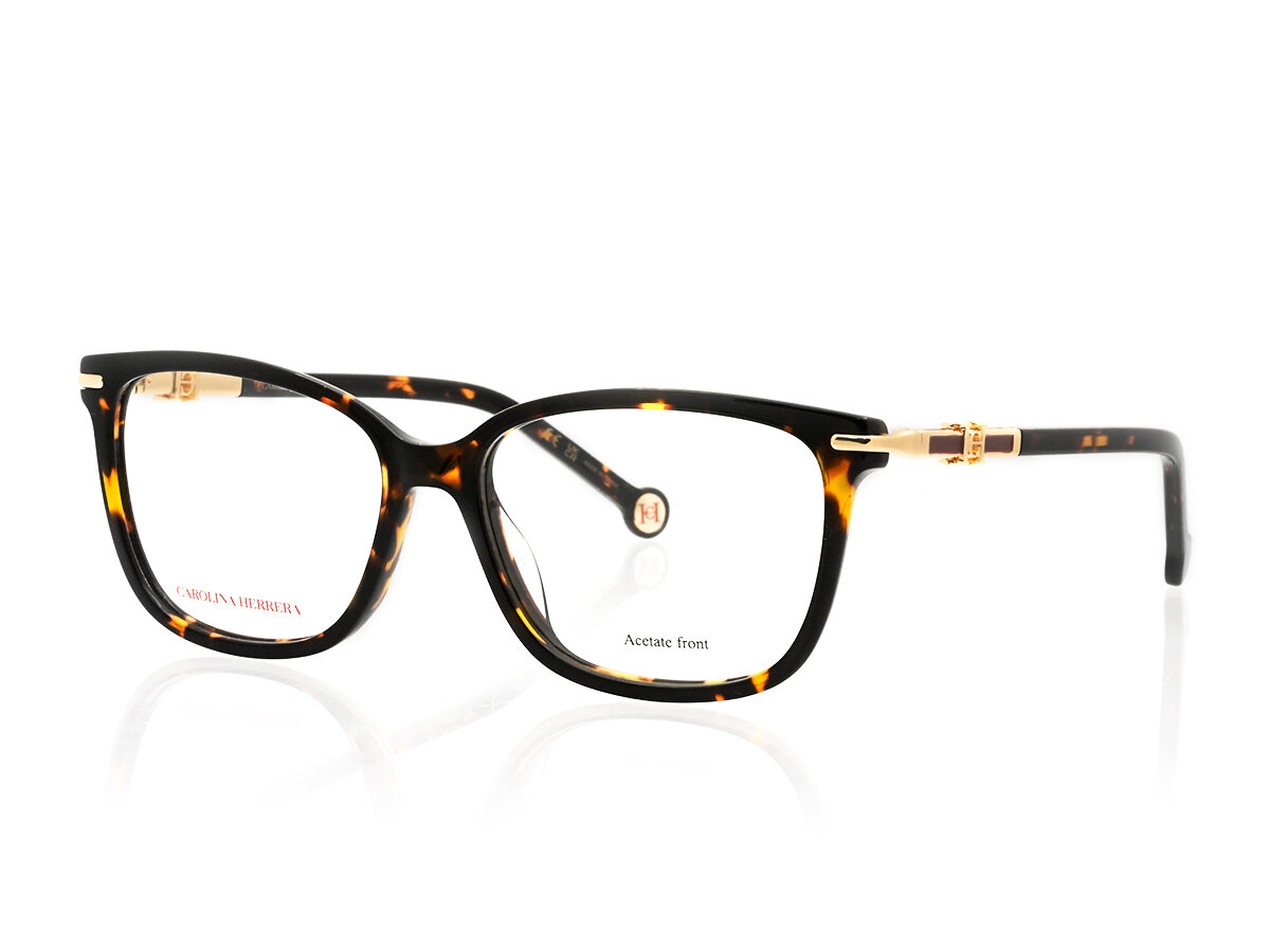 Оправа для очков Carolina Herrera HER 0381/G 086 пол Женский форма оправы Клабмастер (Clubmaster) цвет оправы Черепаховый