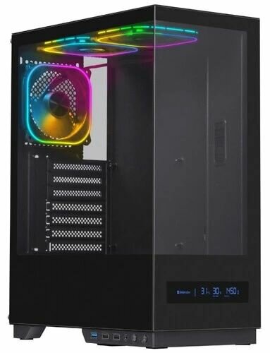 Компьютерный корпус Defender HyperHub Pro (25141) черный - Midi Tower, ATX, USB 3.2 Gen 1 Type-A, USB 3.2 Gen 1 Type-C