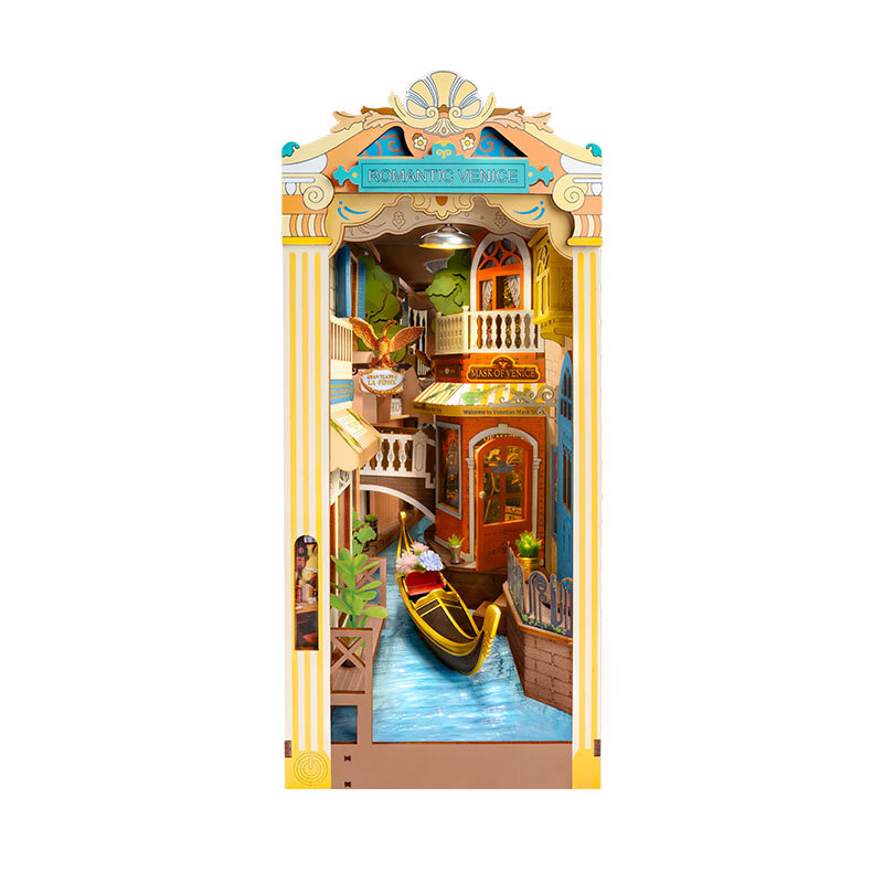 Конструктор Rolife Romantic Venice, If Book Collection, 110 деталей TGB08
