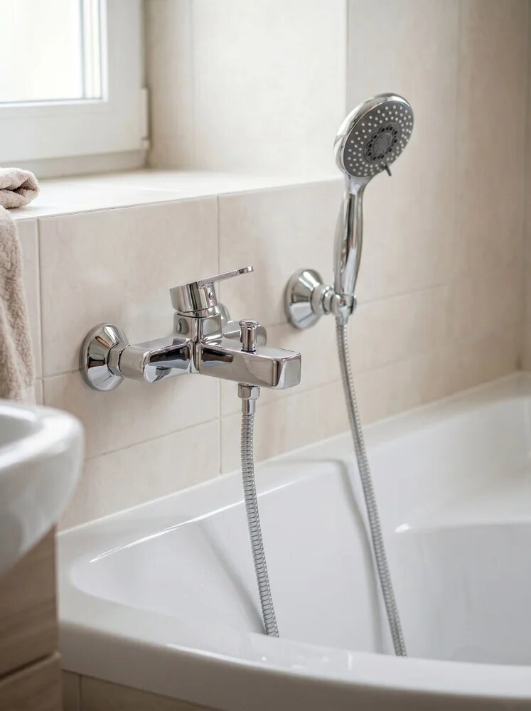 Смеситель для ванны Fiore KALOS 76CR7450, хром