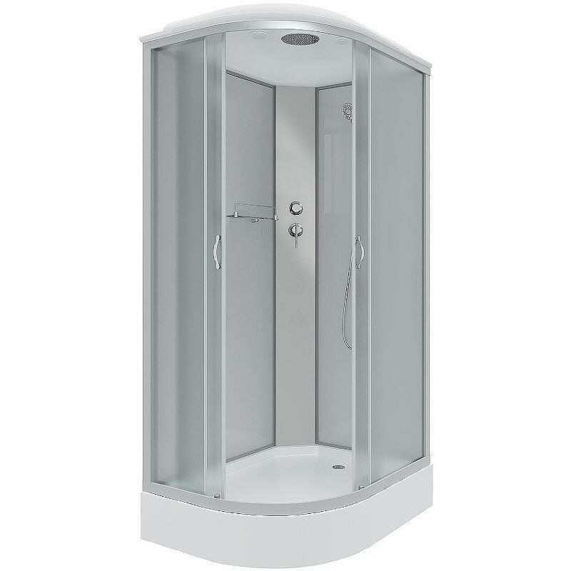 Душевая кабина Niagara Classic 120x80 33121423R профиль хром, без гидромассажа, правая