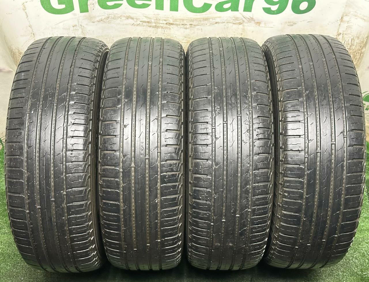 Комплект (4 шт) летних БУ шин Nokian Tyres Hakka Blue SUV 225/70 R16 38% износ CEP066788