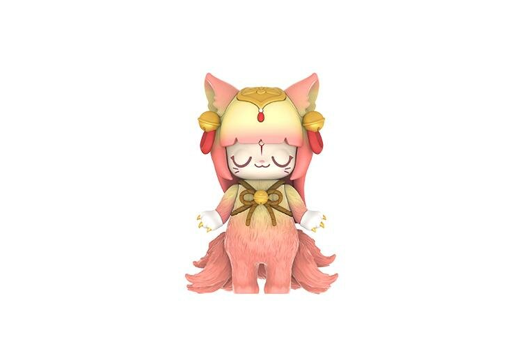 Коллекционная игрушка-сюрприз унисекс 52TOYS KIMMY&MIKI, Kimmy-Miki Mythical Collection-Nine-Tailed Fox MiKi (Open)