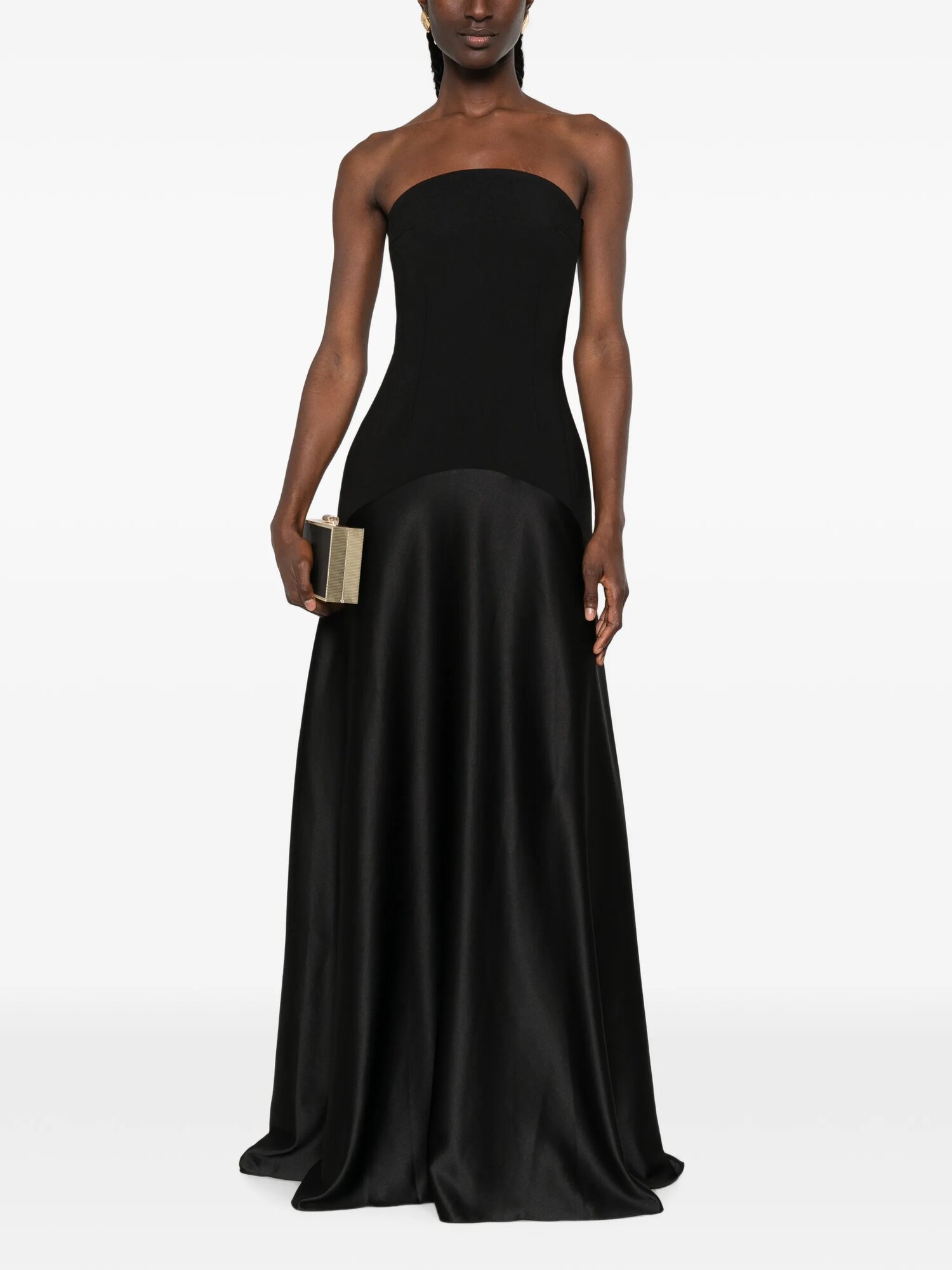 Платье SOLACE LONDON Mae strapless maxi dress, размер 12 — фото 1
