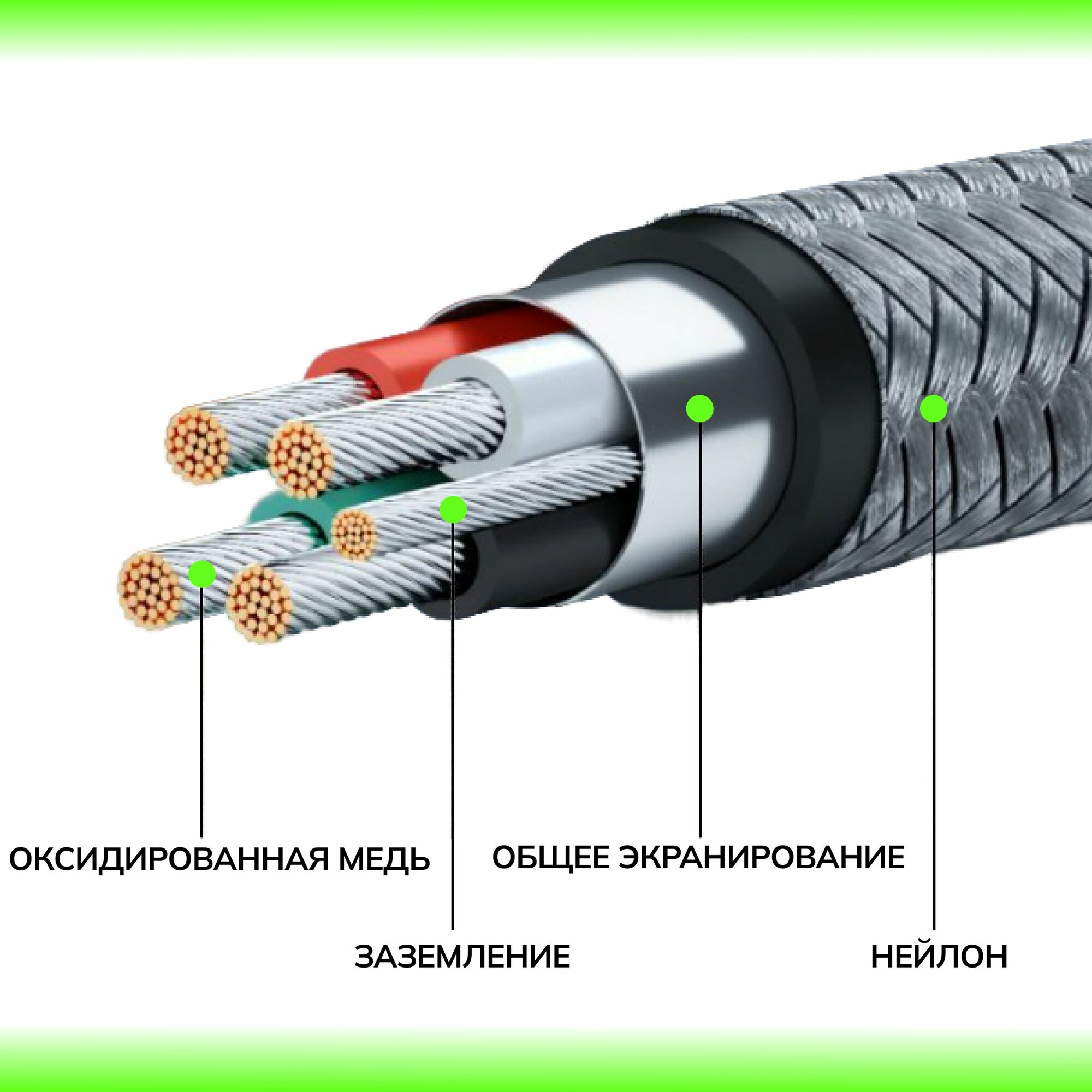 Кабель USB Type-C - USB Type-B (100 см) для принтера — фото 1