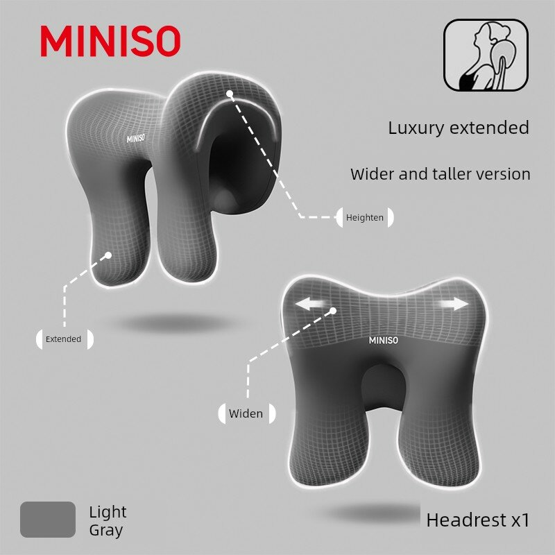 Подушка для сна Miniso: офисная подушка для отдыха, подушка-подголовник для стула, подушка для поддержки шеи из пены с
