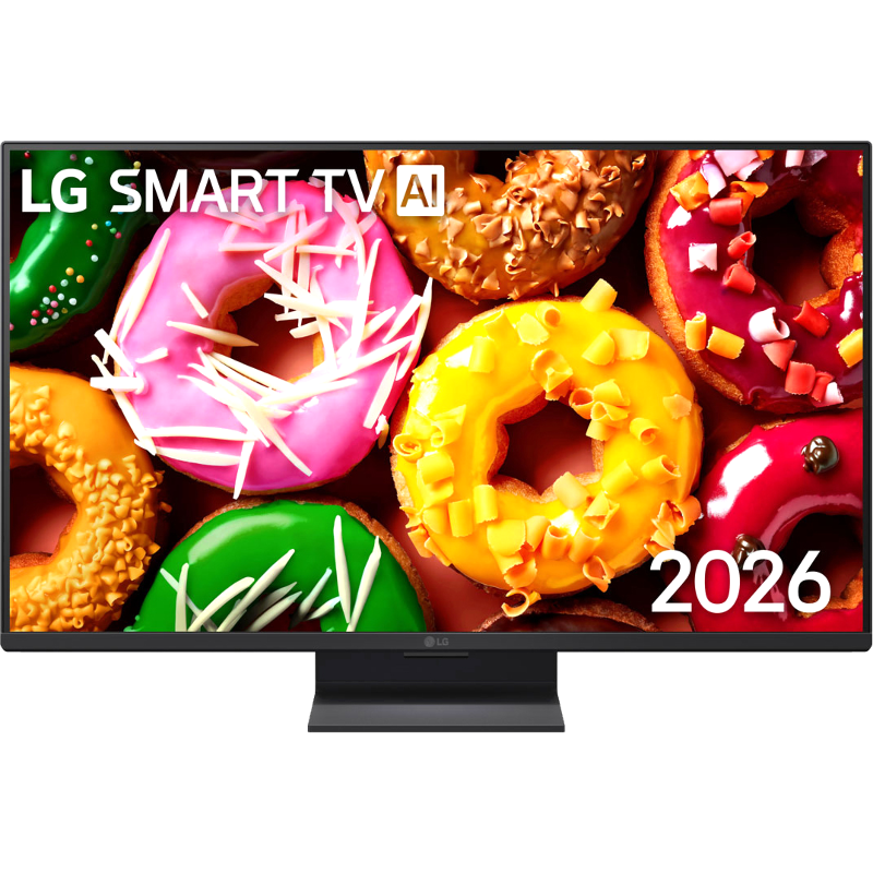 Телевизор ЖК 24' LG/ 24", Full HD, Smart TV (WebOS 26), Wi-Fi 5, Bluetooth v 5.3, DVB-T2/C/S2, HDR10 / HLG, Standart Remote, 60Hz Native, 2.0ch (20W), 2хHDMI, 1хUSB, 1 Pole, черный графит, 2026 24LB70006LA. ARUG