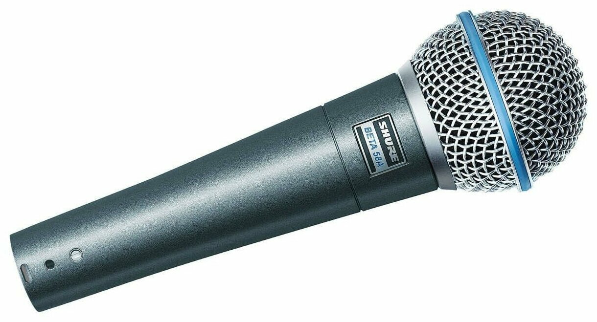 Shure Микрофон, серый, серебристый