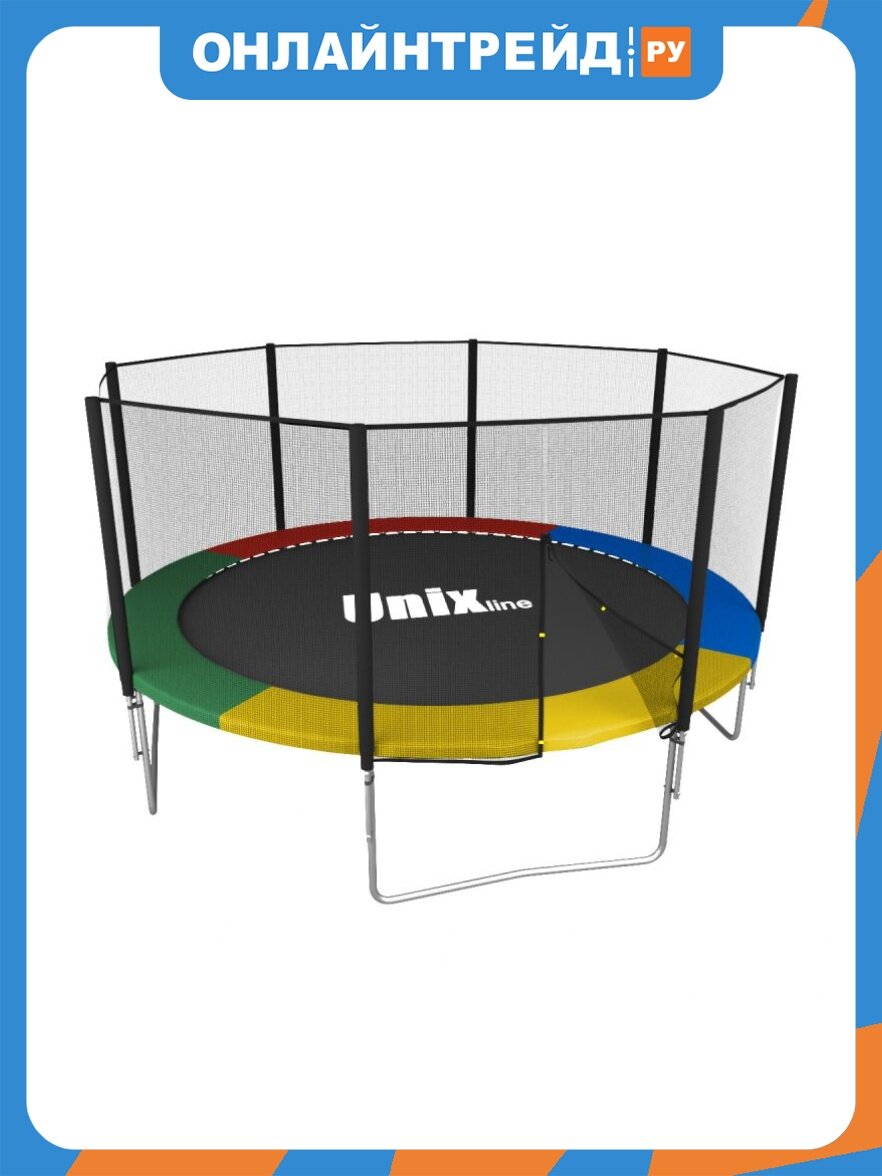Батут Unix Line Simple 12 ft 366 см Color (outside)[2 места]