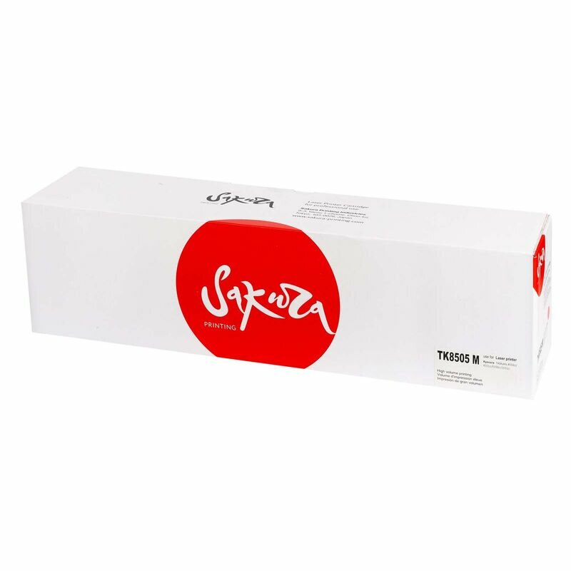 Картридж TK-8505M для Kyocera TASKalfa 4551ci, 4550ci, 5550ci, 5551ci, 5550, 4550 Sakura пурпурный