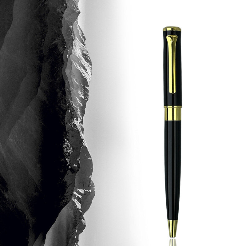 Шариковая ручка Guangzhou Pen Factory, черный и яркий цвет заправки, наконечник пера 1.0