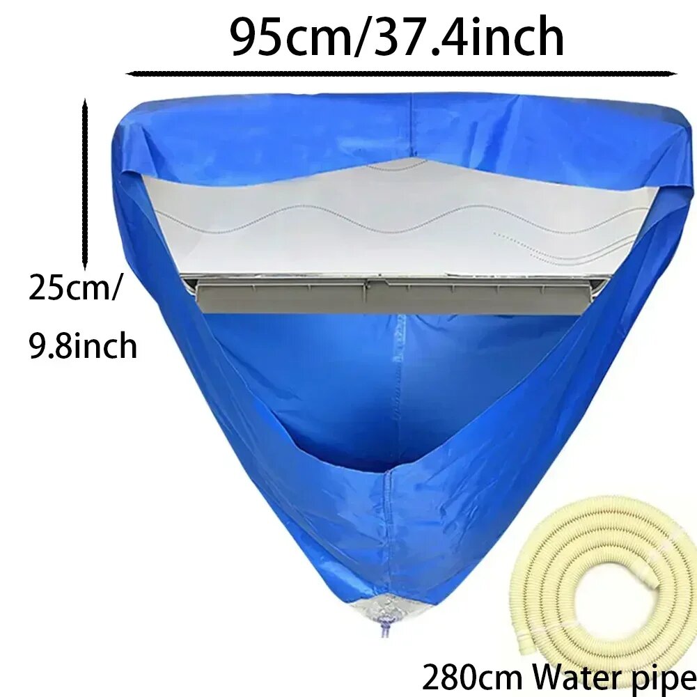 Настенный чехол для чистки кондиционера ПВХ 37.4inch 95cm pipe