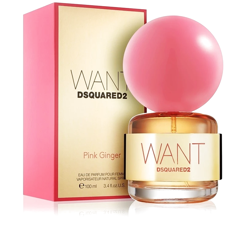 Dsquared 2 Want Pink Ginger - парфюм женский 100 мл / Дискваред 2 Вонт Пинк Гингер