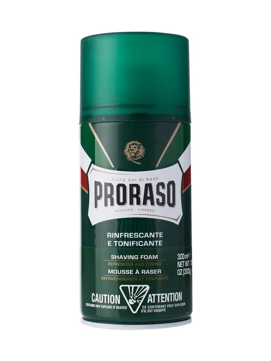 Proraso Refreshing and Toning Shaving Foam Пена для депиляции 300 мл/гр