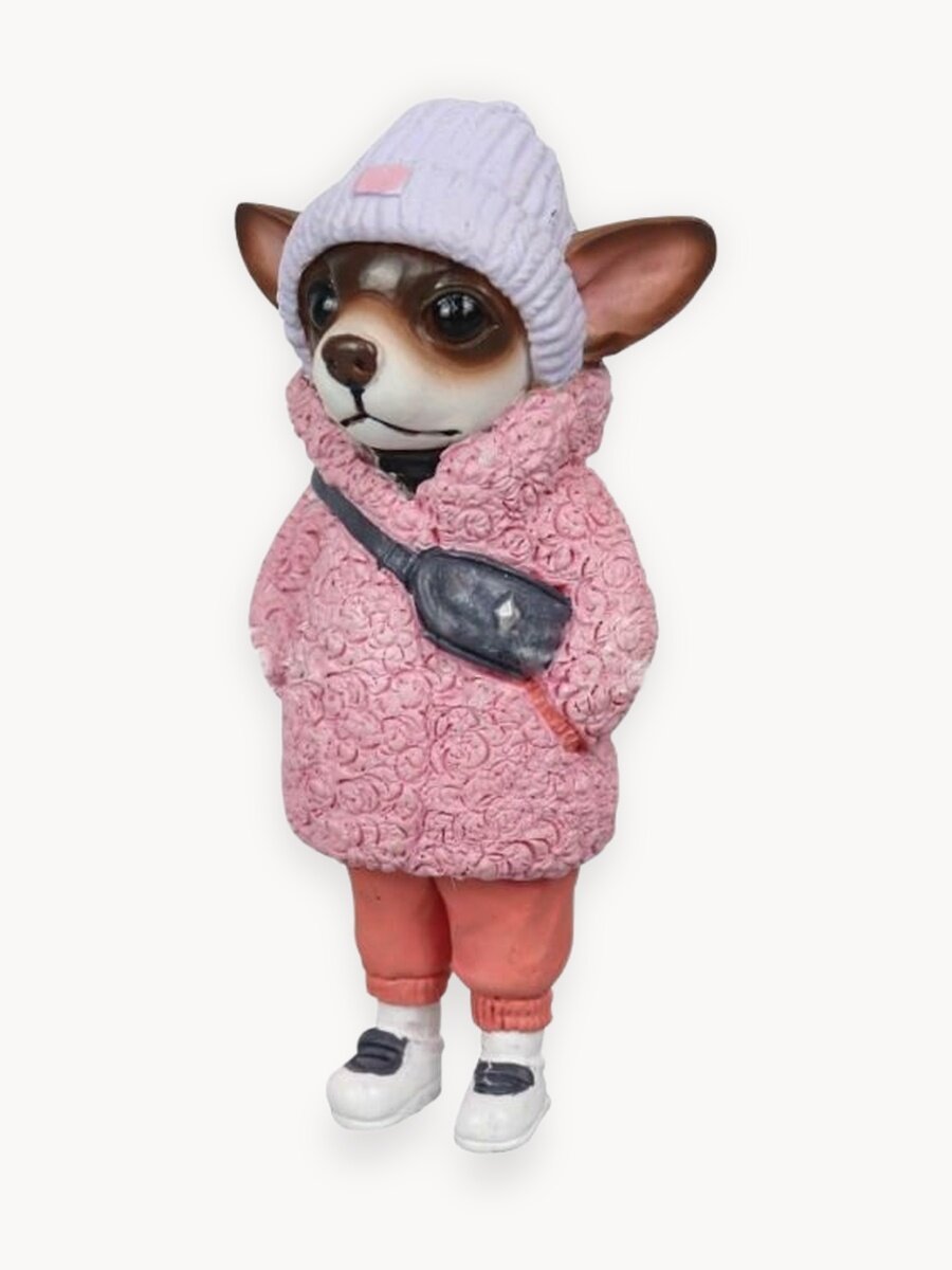 Смола стоящая кукла щенок плюшевая игрушка в подарок