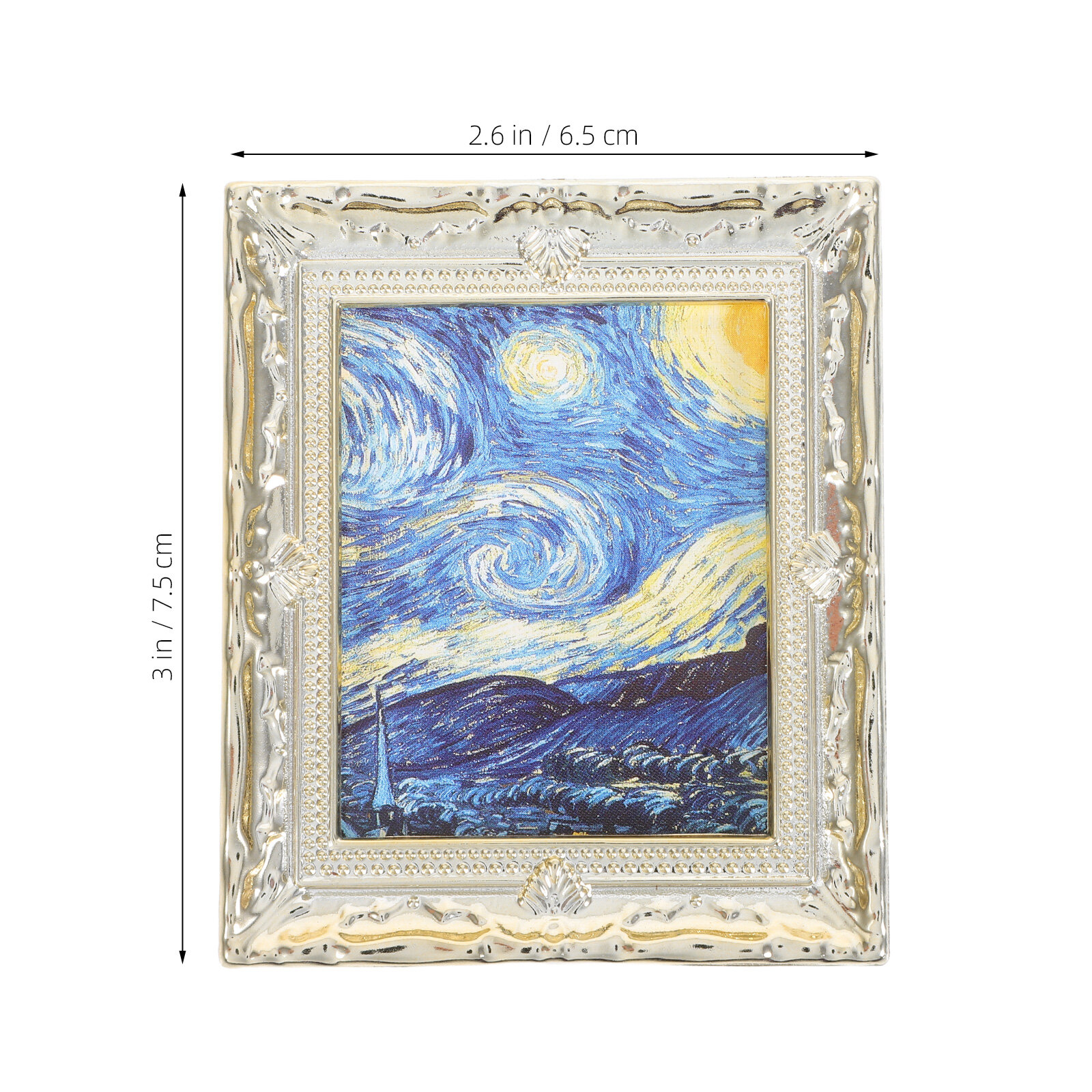Декоративная Миниатюрная Картина Для Домика Игрушечного Дома 7 50X6 50X0 60Cm Многоцветный
