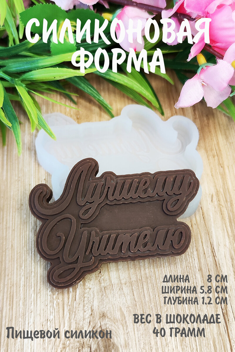 Силиконовая форма Учителю