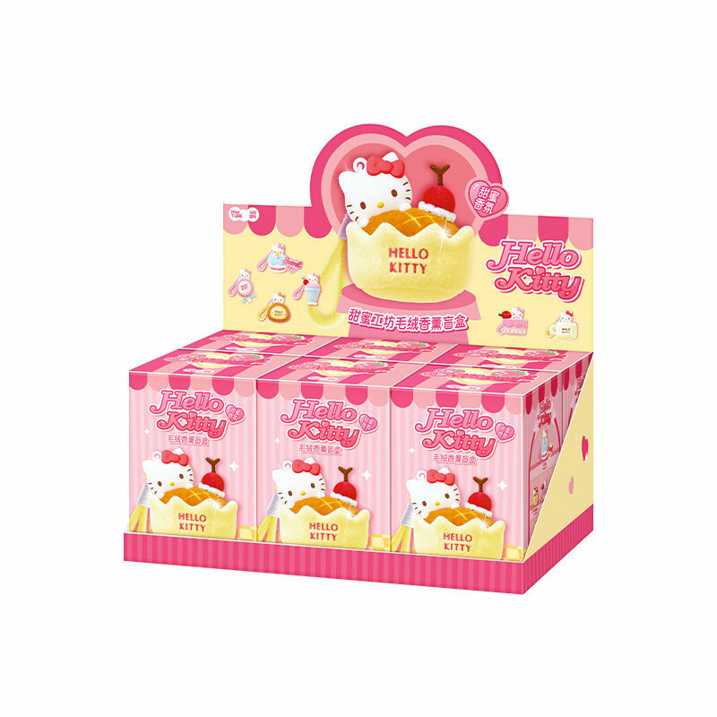 KT Cat Sweet Workshop Series Ароматизированный плюшевый кулон в виде автомобиля в закрытой коробке для женщин