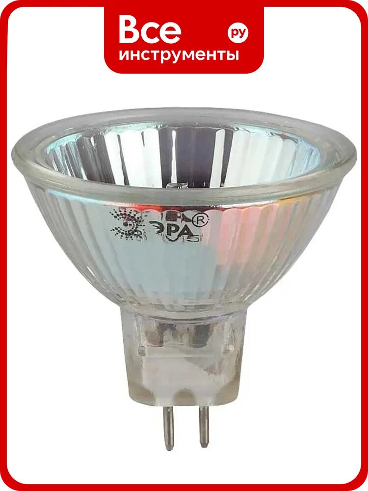 Набор галогенных лампачек ЭРА GU5.3JCDR (MR16) 35W230VCL (EC) GU5.3 35Вт, софит, теплый белый Б0056168