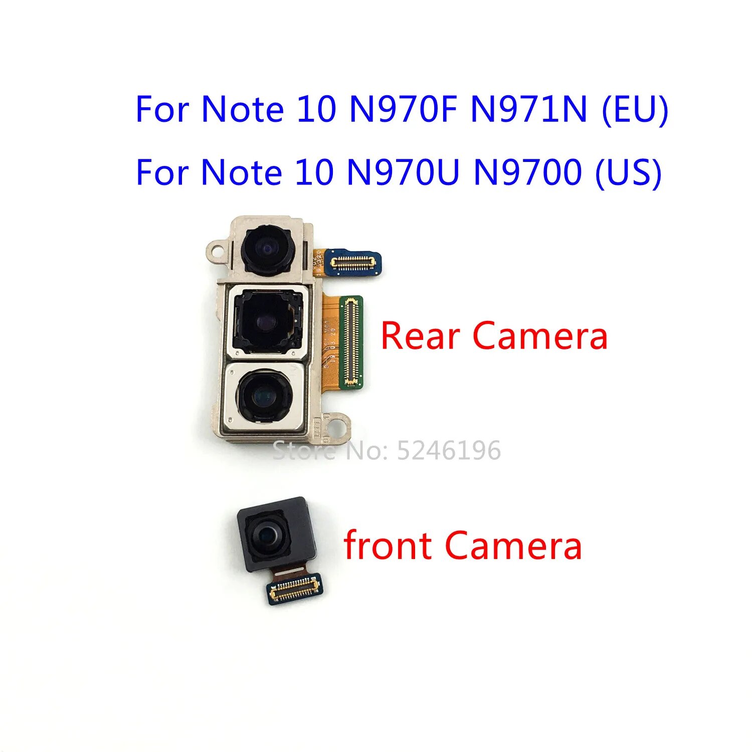 Модуль камеры задний для Samsung Galaxy Note 10 SM-N970F/U/00 (US)