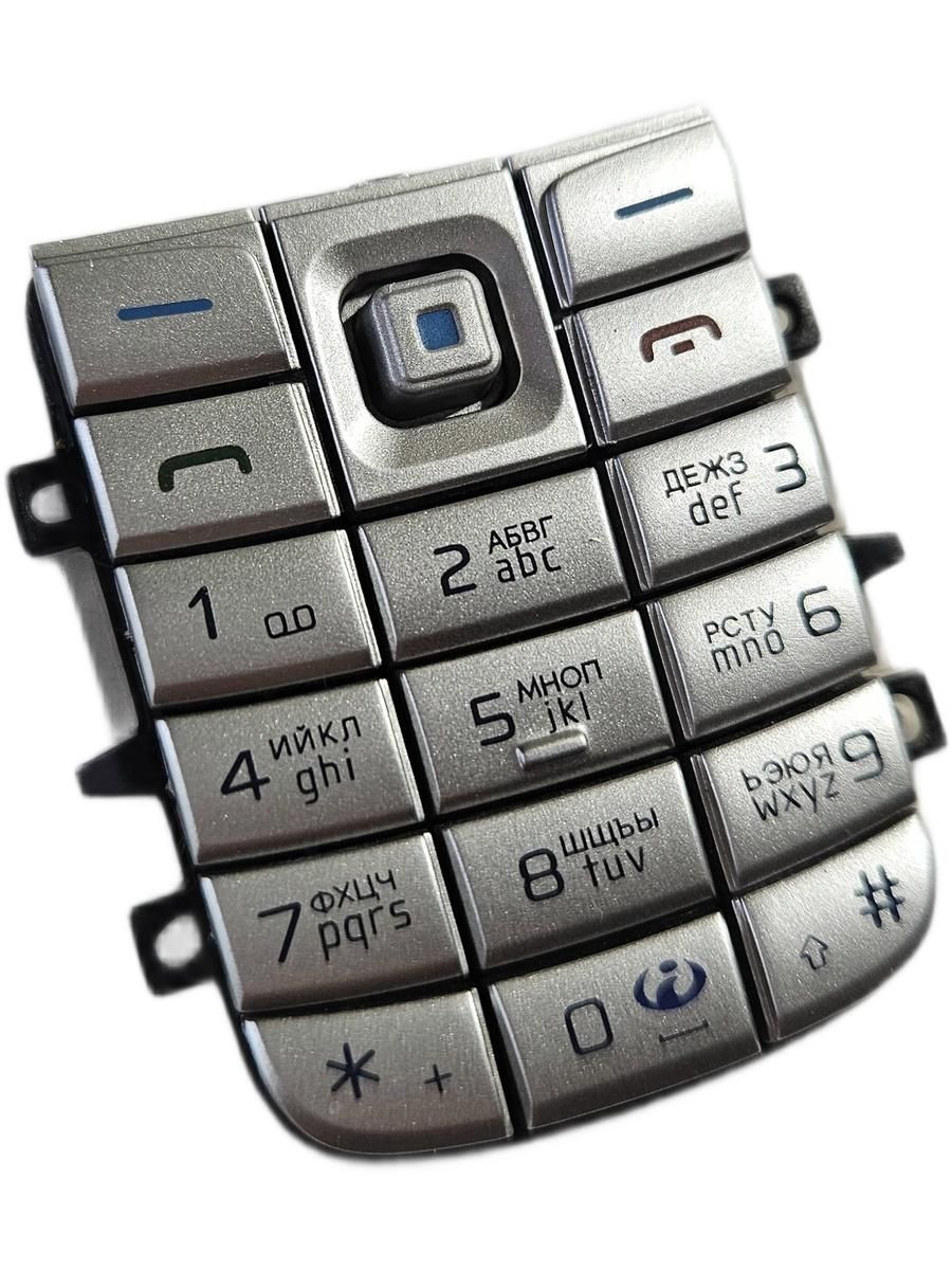 Клавиатура для Nokia 6020(цвет - silver)