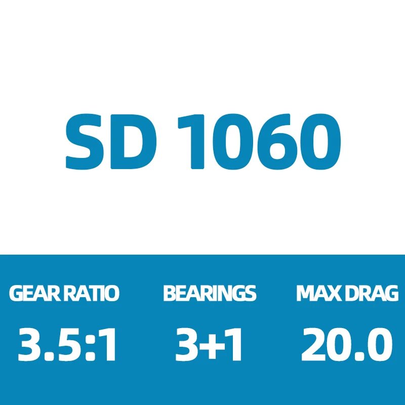 SHIMANO ACTIVECAST Безынерционная катушка для спиннинга ACTIVECAST SD 1060