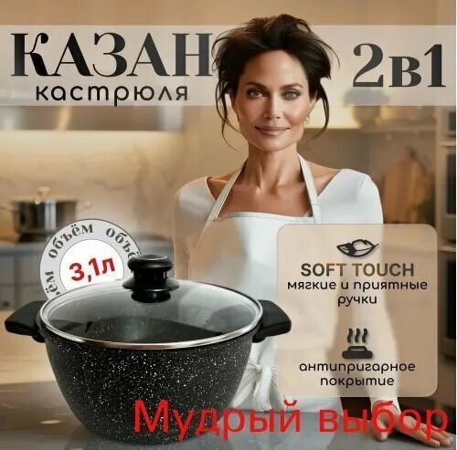 Казан, 3.1 л