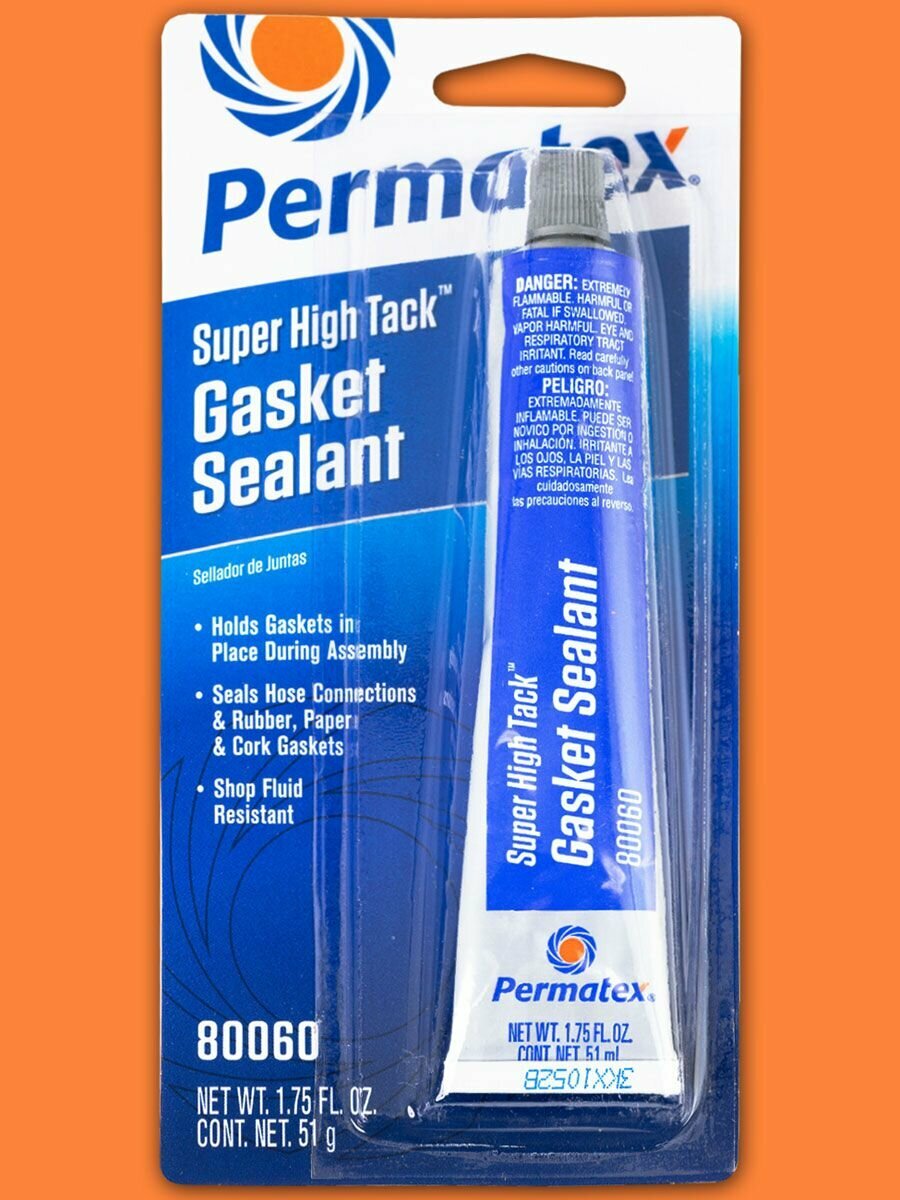 Герметик для Прокладок Бензостойкий "супер ХАЙ ТЭК" 51мл. PERMATEX 80060