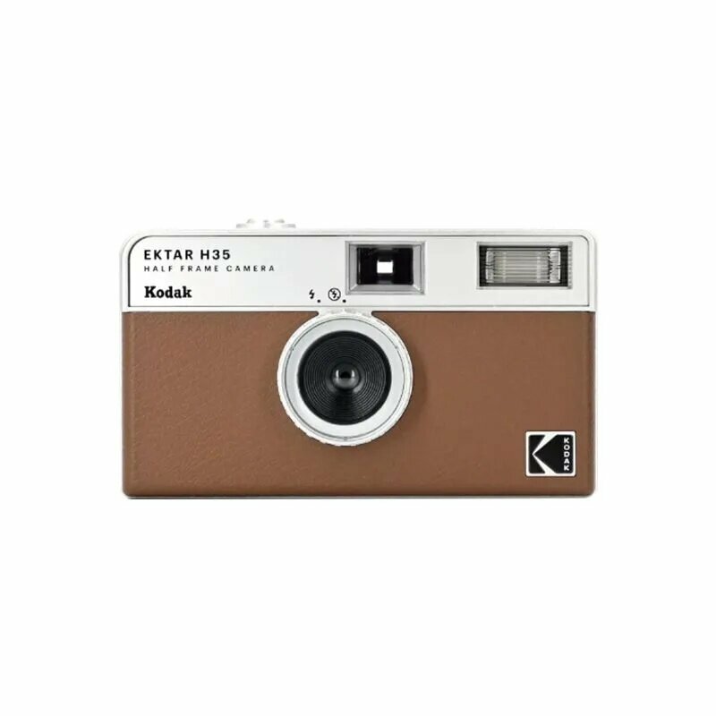 Камера с полукадровой пленкой Kodak H35, Браун