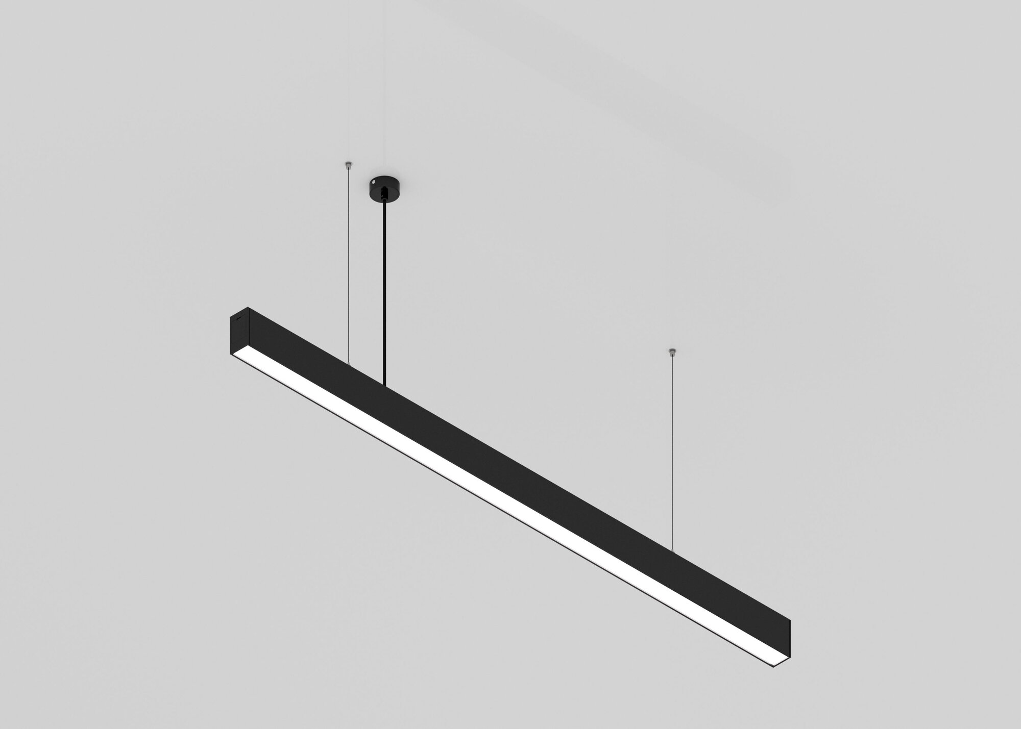 Светильник линейный подвесной APRILight Walter Line Opal 1510, LED, мощность 45 Вт, IP20