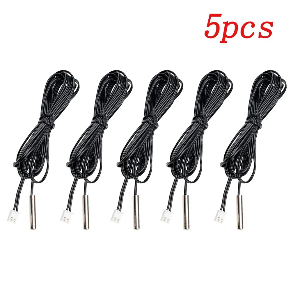 Водонепроницаемые термодатчики NTC 10K 1% 3950 для Arduino 3m, 5pcs