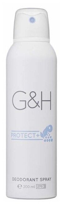 Amway Дезодорант G&H Protect+, спрей, 200 мл / Амвей дезодорант - антиперспирант