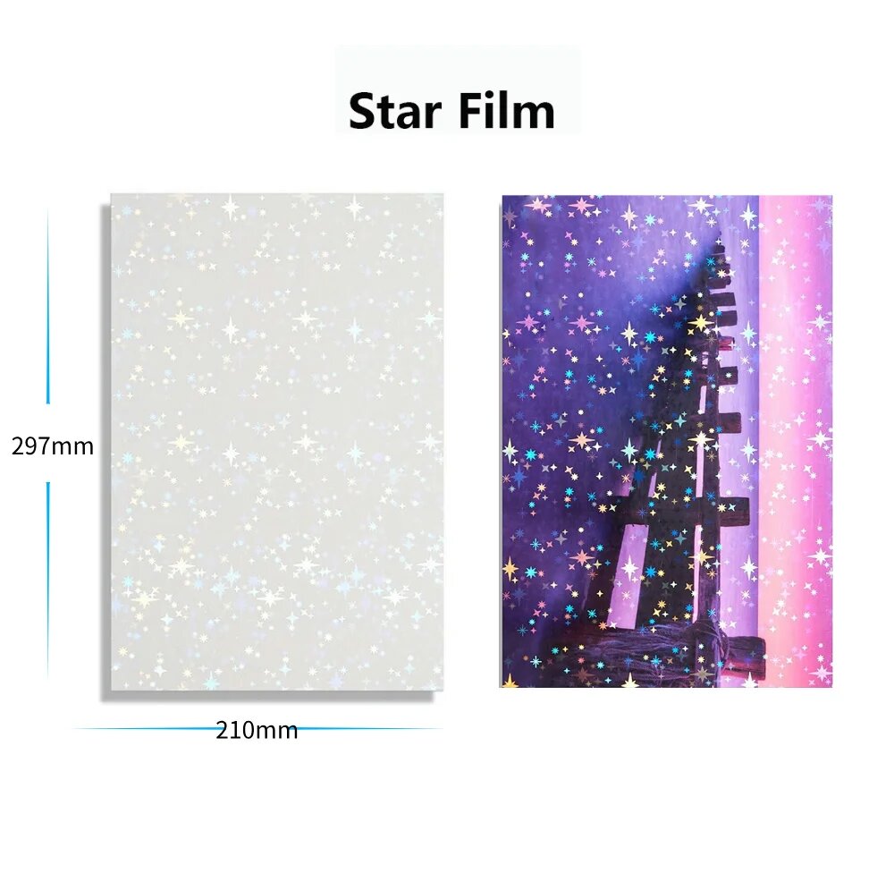 Ламинирующая пленка Star, А4, 20 листов