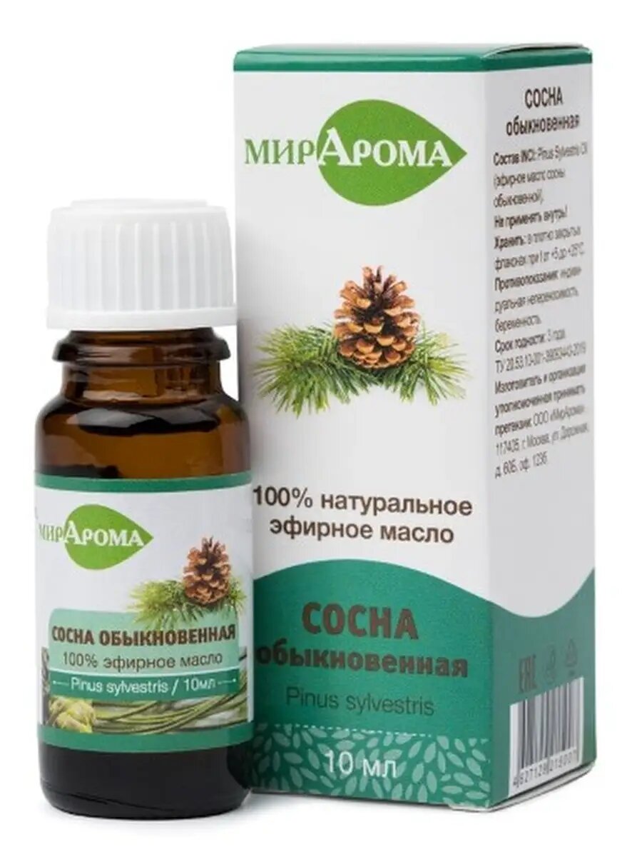 Мирарома масло эфирное сосна обыкновенная 10 мл