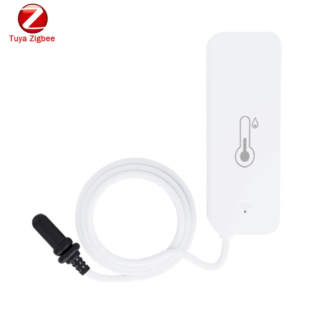 Датчик температуры и влажности Tuya Zigbee Without Screen