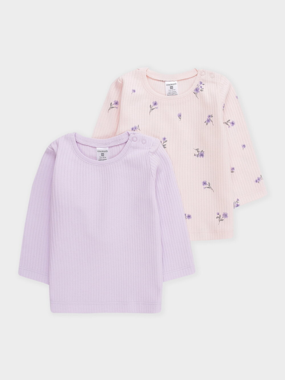 Лонгслив хлопковые для детей, 2 шт, 2шт.