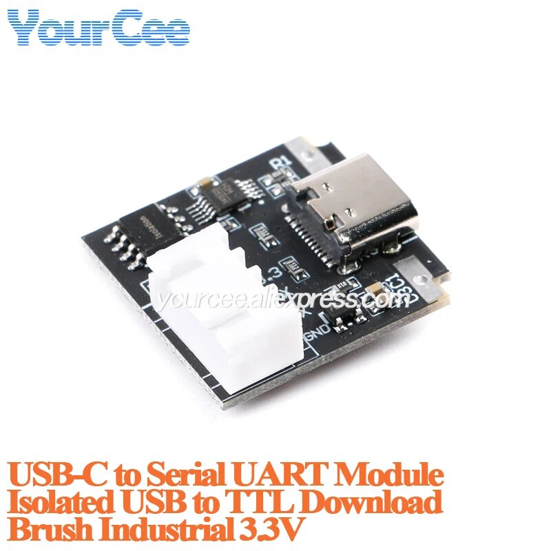 USB к TTL UART конвертер модуль CH9340 1pc, Isolated USB to TTL