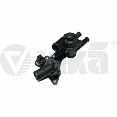 Термостат VIKA 11211082301 Audi A3, Skoda Octavia II, Superb II, Rapid, Vw Golf 5, 6, Passat B6, B7, Tiguan 1.4tsi 08-18 в корпусе 83 C, 87 C