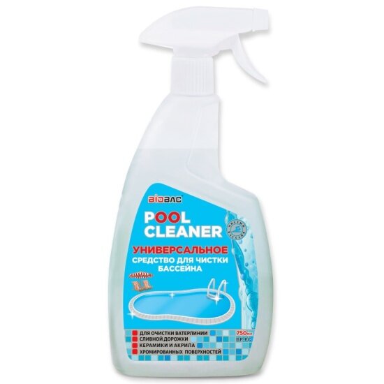 Средство Biobac биобак универсальное для чистки бассейна , 750 мл