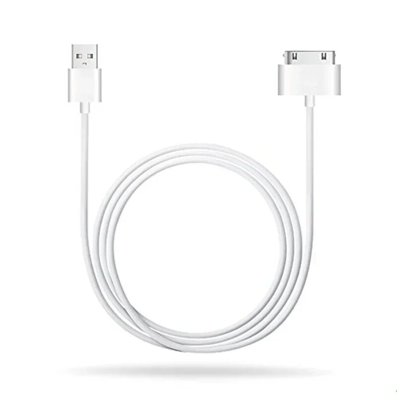 30-контактный USB-кабель для зарядного устройства для iPhone 4 4S 3G 3GS iPad 1 2 3 iPod 30-контактный шнур-адаптер Аксессуары Nano Touch зарядный кабель для передачи данных