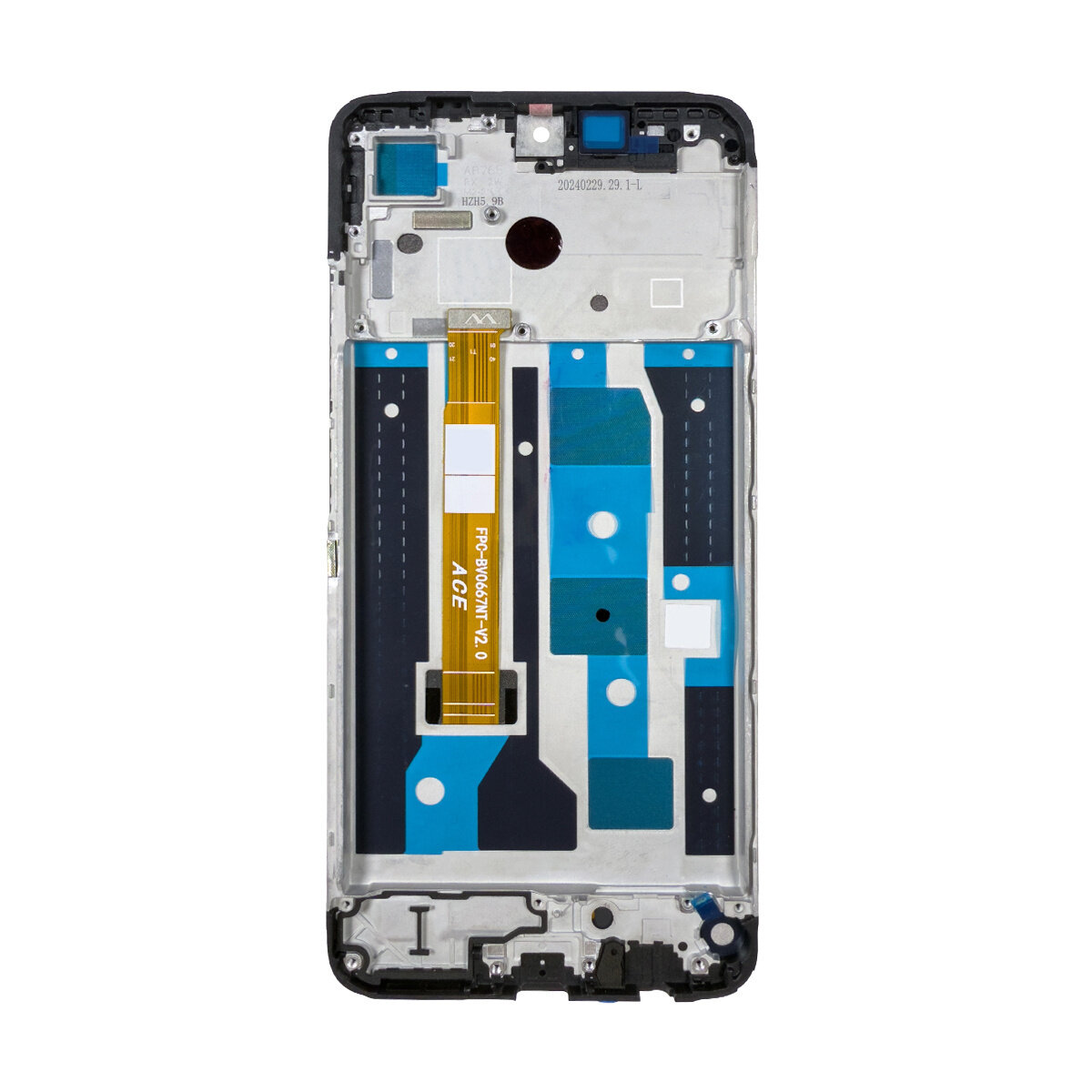 Дисплей для Realme C65 4G (RMX3910) модуль с рамкой Черный - OR