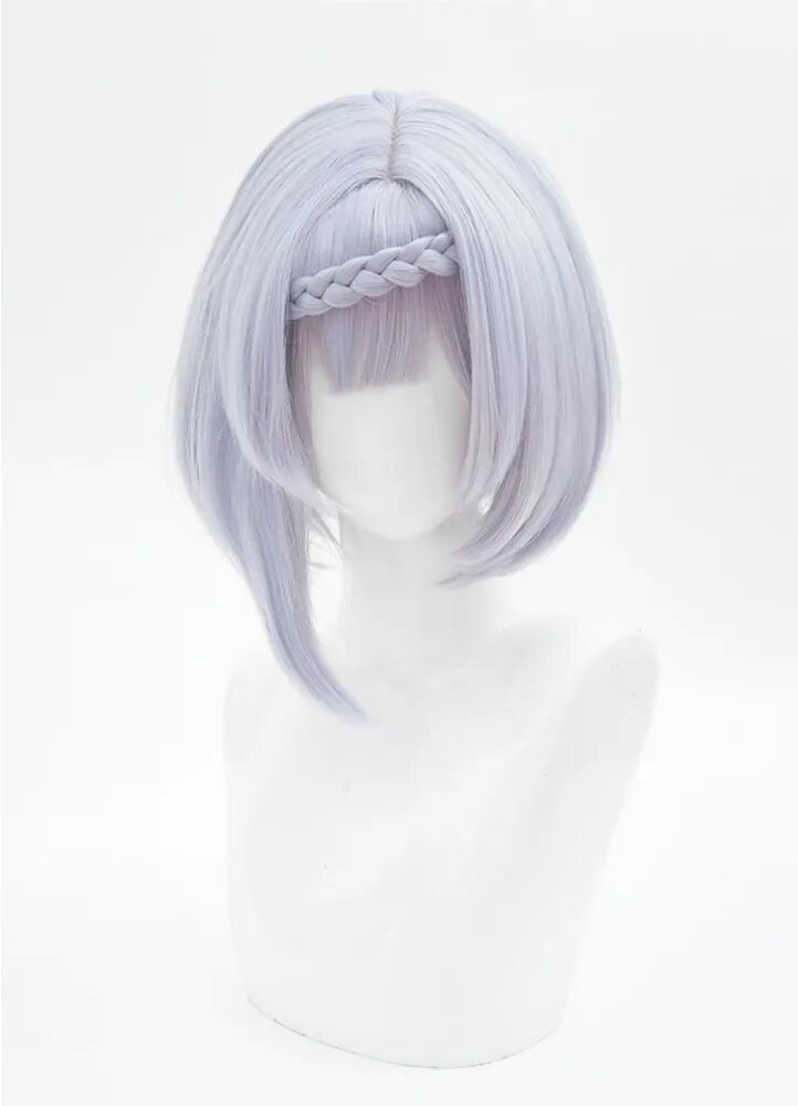 Парик для косплея карнавальный скарамучча scaramouche из аниме геншин импакт genshin impact