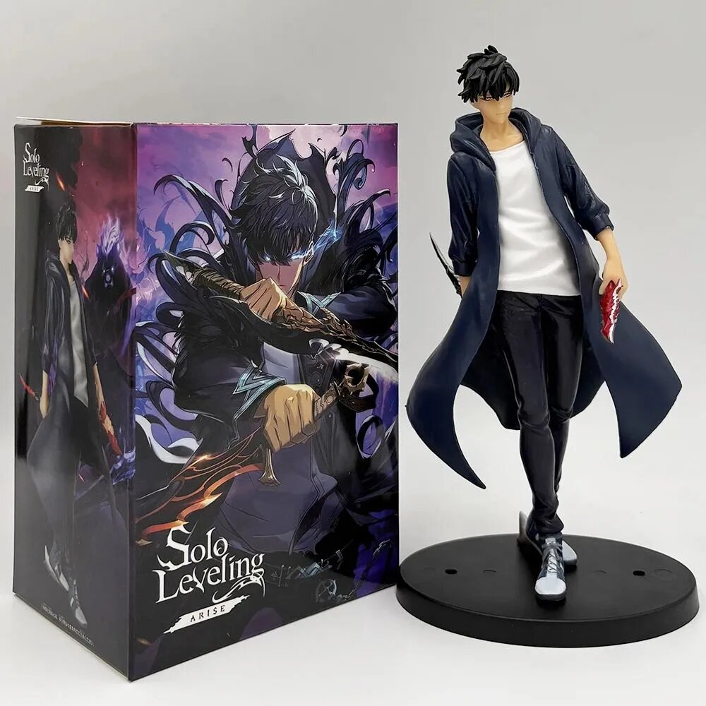 Фигурка Соло левелинг сун джин ву/Solo Leveling Sung Jinwoo (Sung Jin Woo figure), 21cm