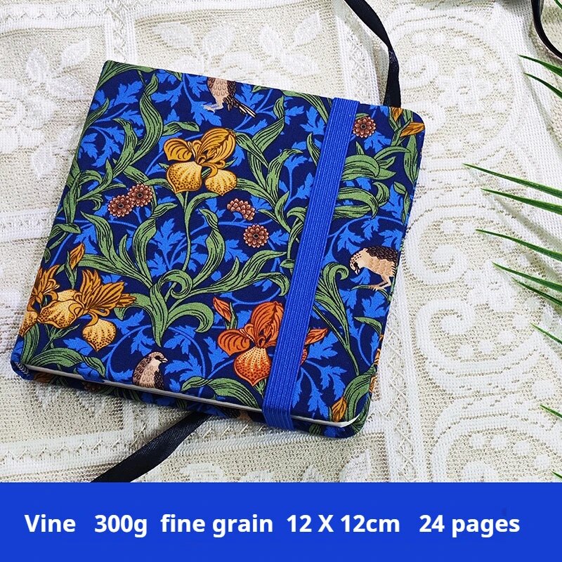 Блокнот Vine 12x12 см, 24 листа, 300g fine grain