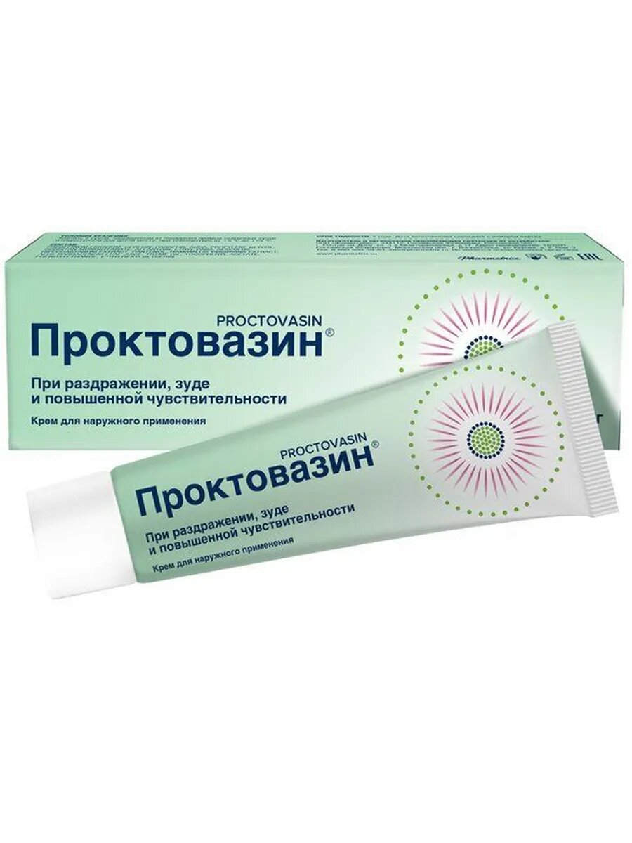 Проктовазин, крем для интимного ухода, 30 г, 1шт.