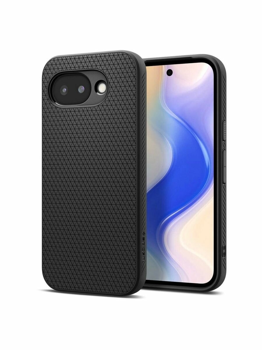 Чехол Spigen на Google Pixel 10A, Liquid Air (ACS11285), бортики для защиты камеры и дисплея