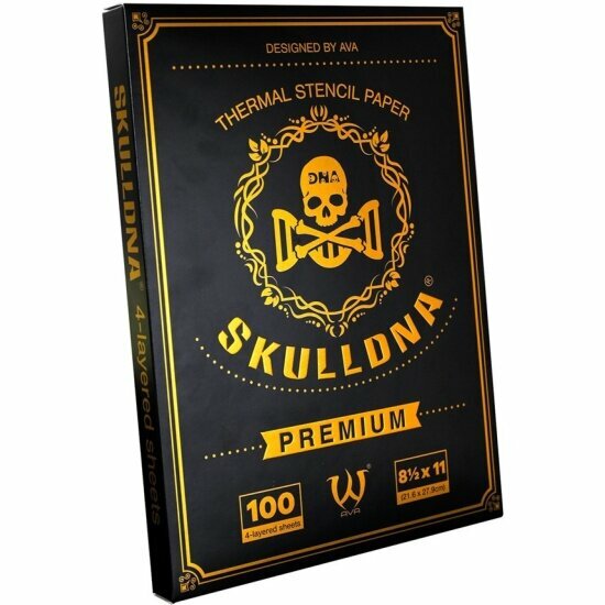 Трансферная бумага Ava Skull Dna Premium Thermal