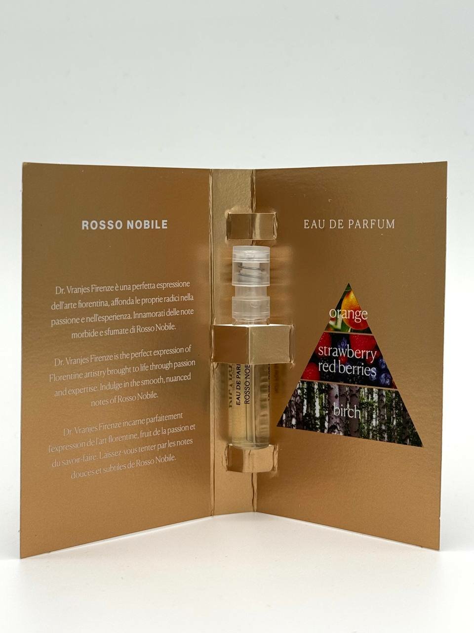 Dr. Vranjes пробник парфюма 1.5 мл. Аромат: Rosso Nobile